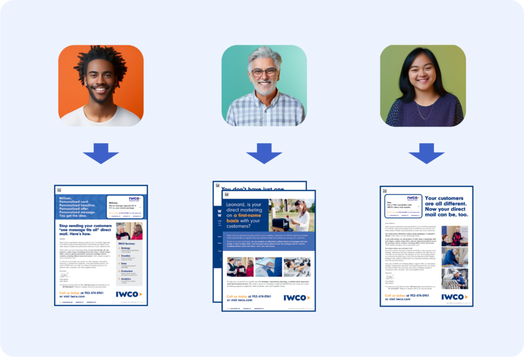 IWCO Personal Messages & Targeted Offers | Dynamic Campaigns